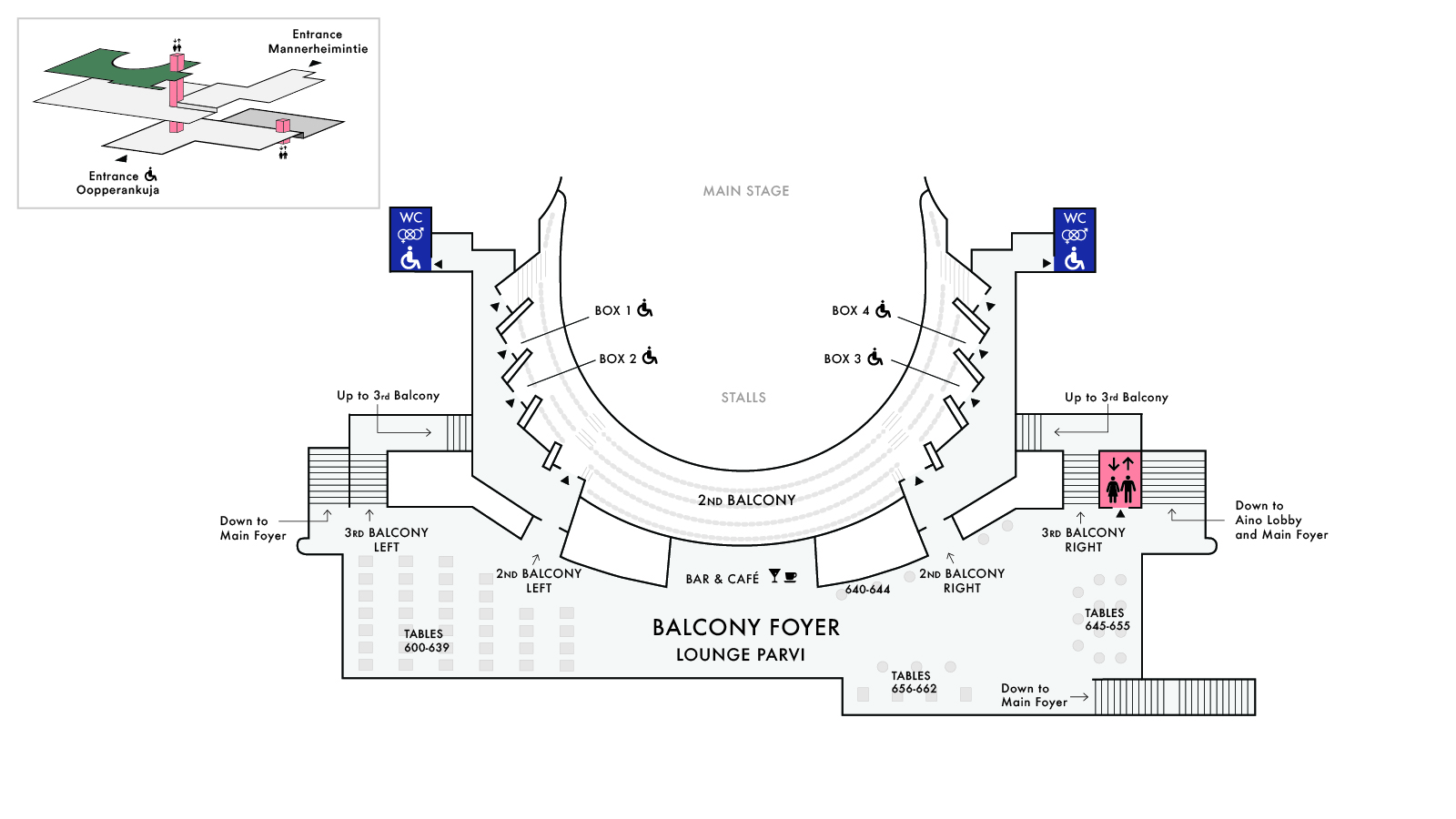 Arriving at the Opera House - The Finnish National Opera and Ballet